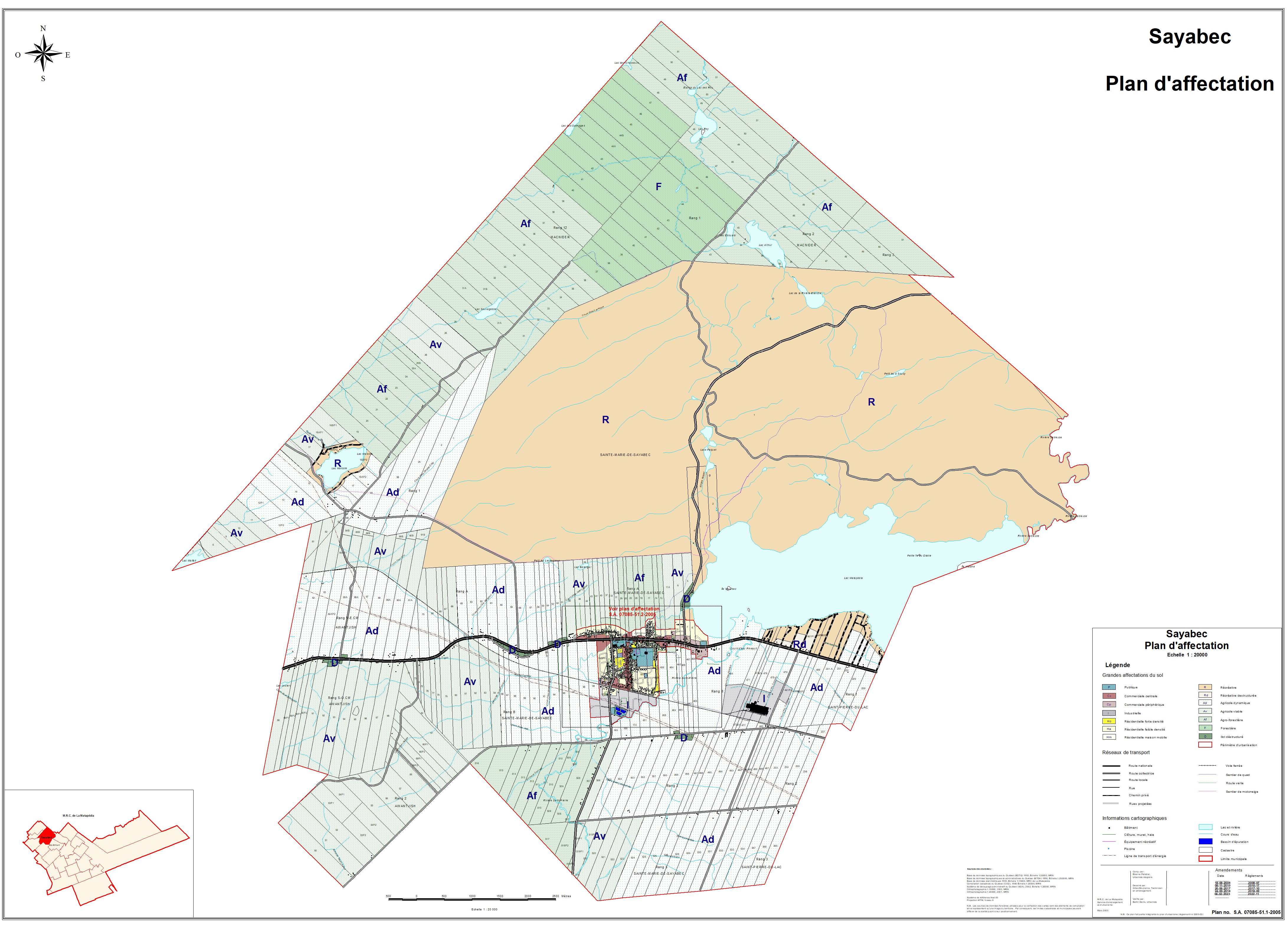 Sayabec / Municipalités | MRC de La Matapédia